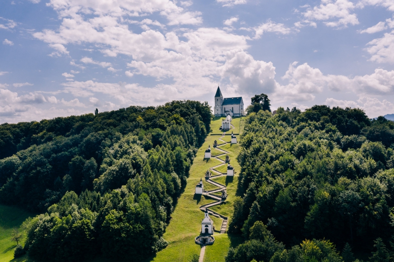 Kalvarija s cerkvijo sv. Roka - Visit Šmarje pri Jelšah